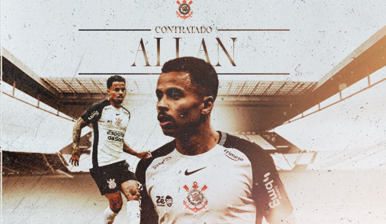 Allan é oficializado pelo Corinthians até o final de 2026