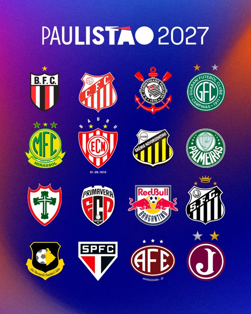 Paulistão: Veja todos os participantes de 2027